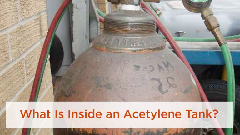 What Is Inside An Acetylene Tank?